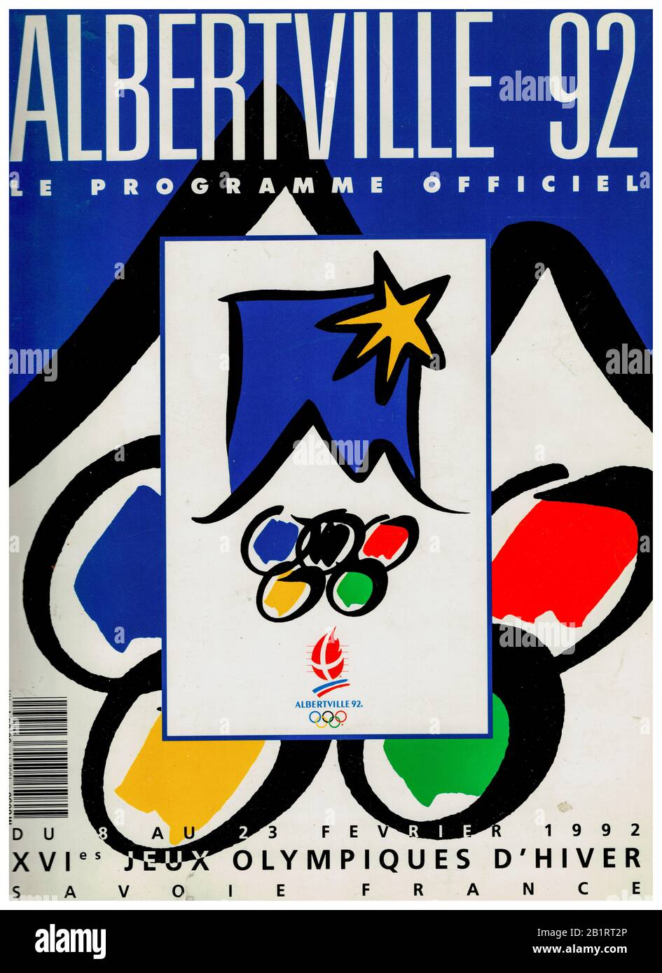 1992 Winter Olympic Poster