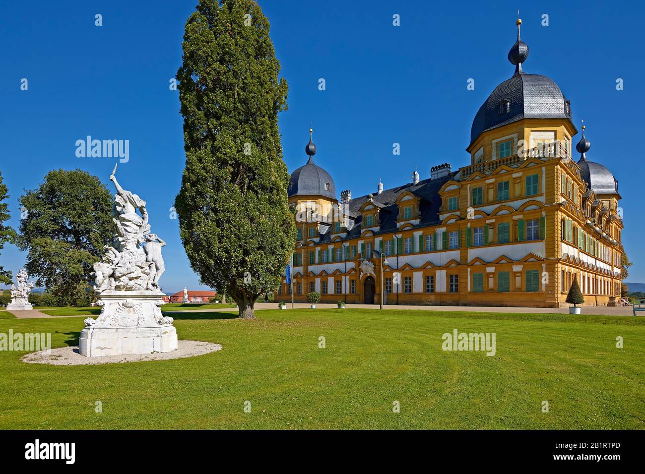 Seehof Castle in Memmelsdorf, Upper Franconia, Bavaria, Germany Stock ...