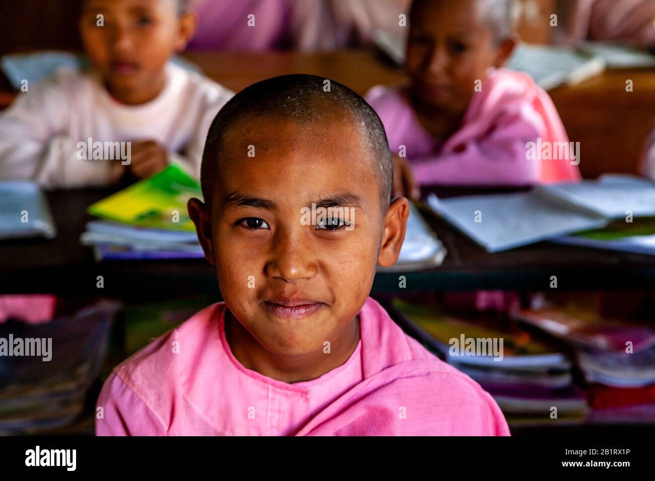 Burmese classroom hi-res stock photography and images - Alamy