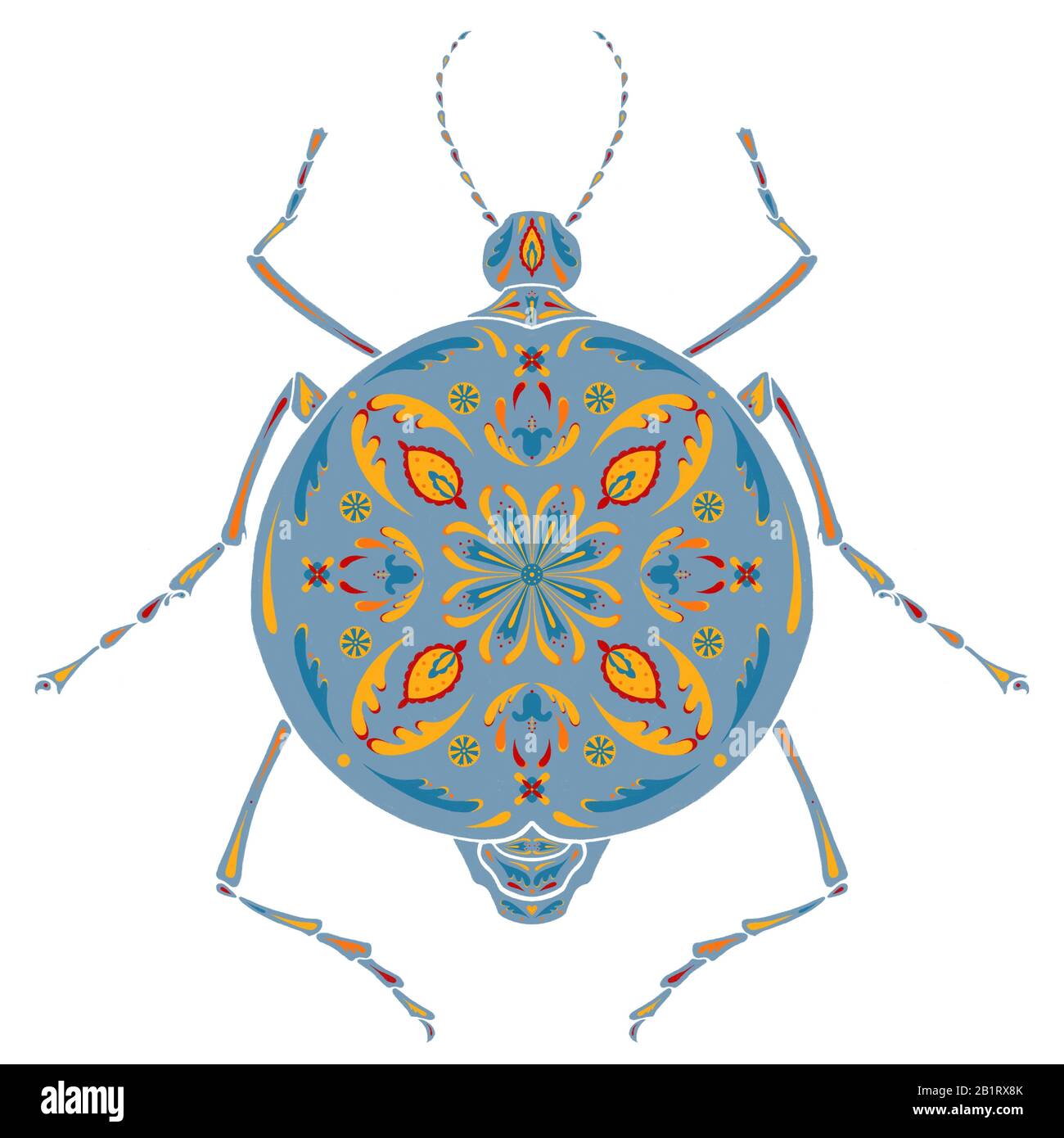 Oriental light round pattern Cut Out Stock Images & Pictures - Alamy