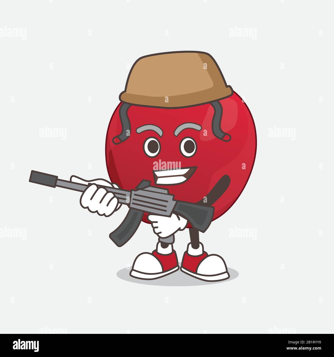 Apple cartoon mascot character vector Stock Vector Image & Art - Alamy