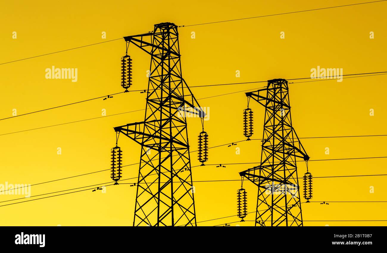 Network utility background hi-res stock photography and images - Alamy