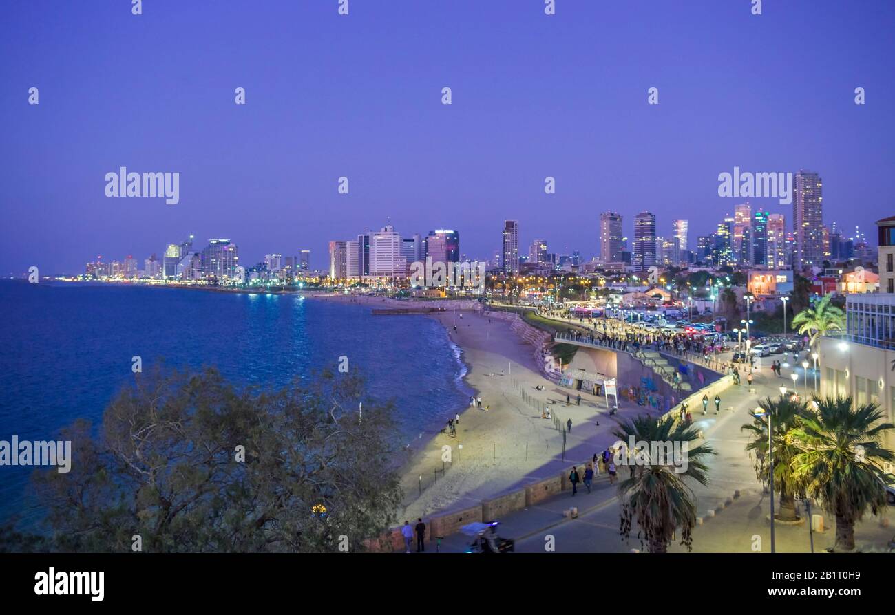 Skyline of tel aviv hi-res stock photography and images - Alamy