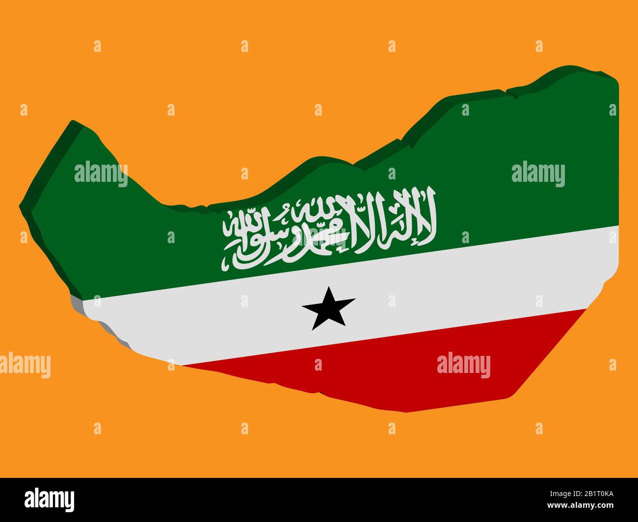 Somaliland flag Stock Vector Images - Alamy
