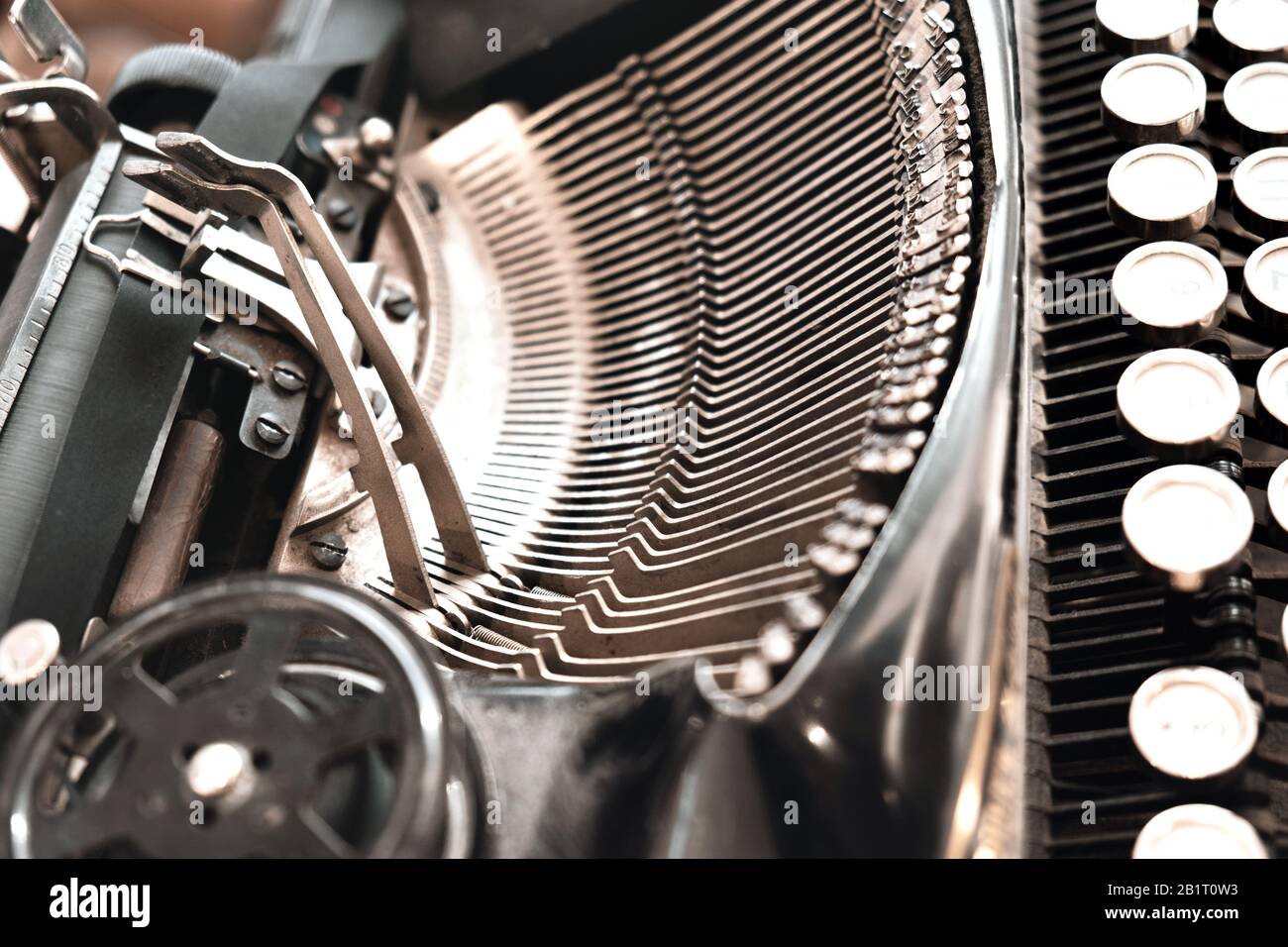 Old machine keys hi-res stock photography and images - Alamy