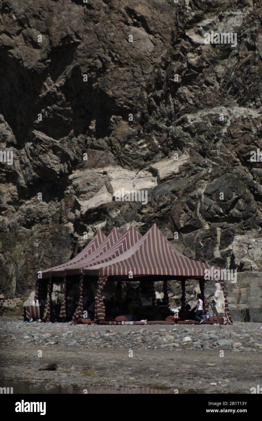 Wadi Fanja, Oman Stock Photo - Alamy