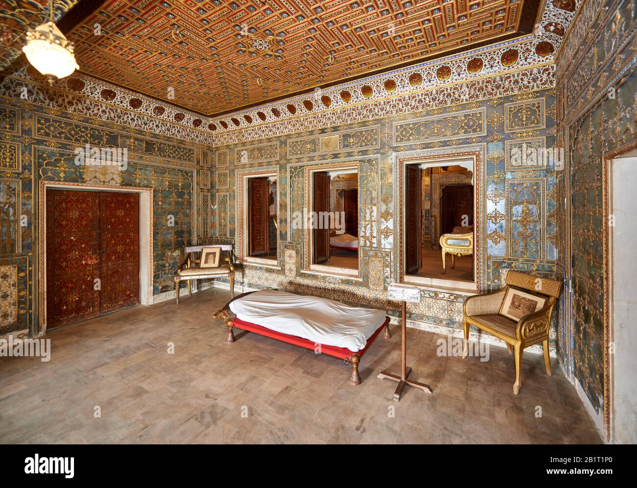 Phool Mahal or Flower Palace, Junagarh Fort, Bikaner, Rajasthan, India ...