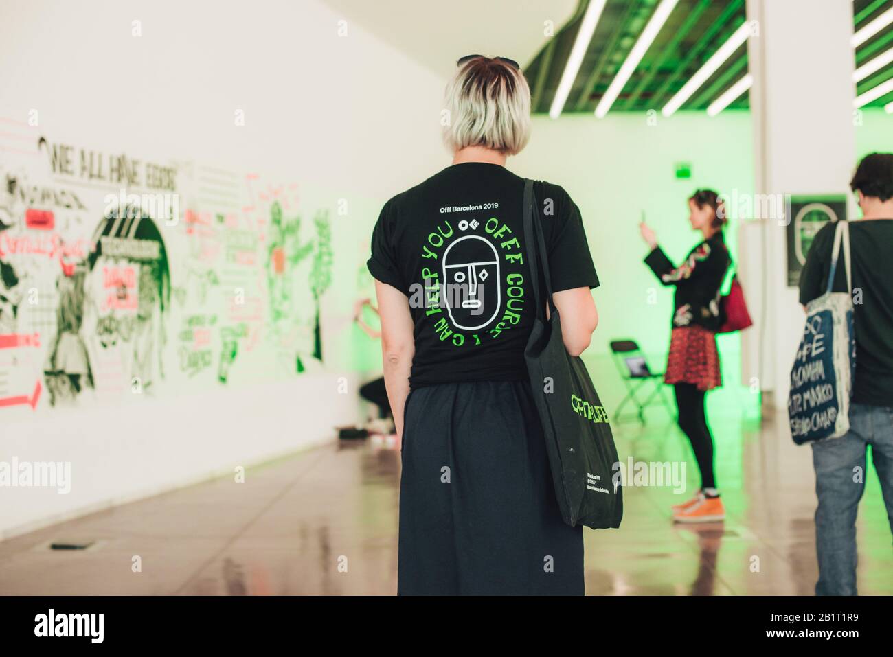 The 2019 edition of the OFFF Festival, a large visual arts conference ...
