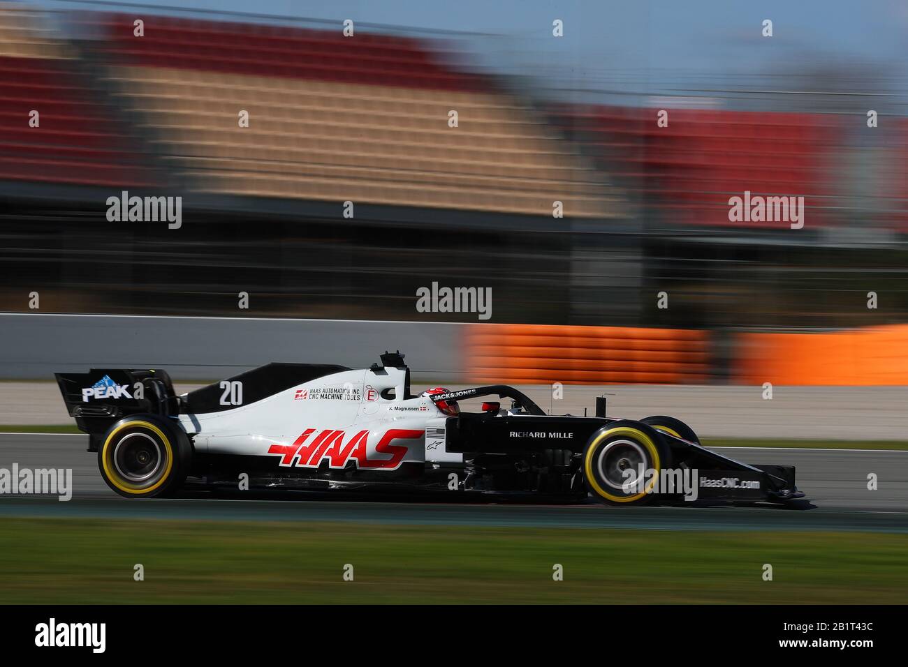 Barcelona. Spain. 27th February 2020. Formula 1 Pre-Season test. Kevin ...