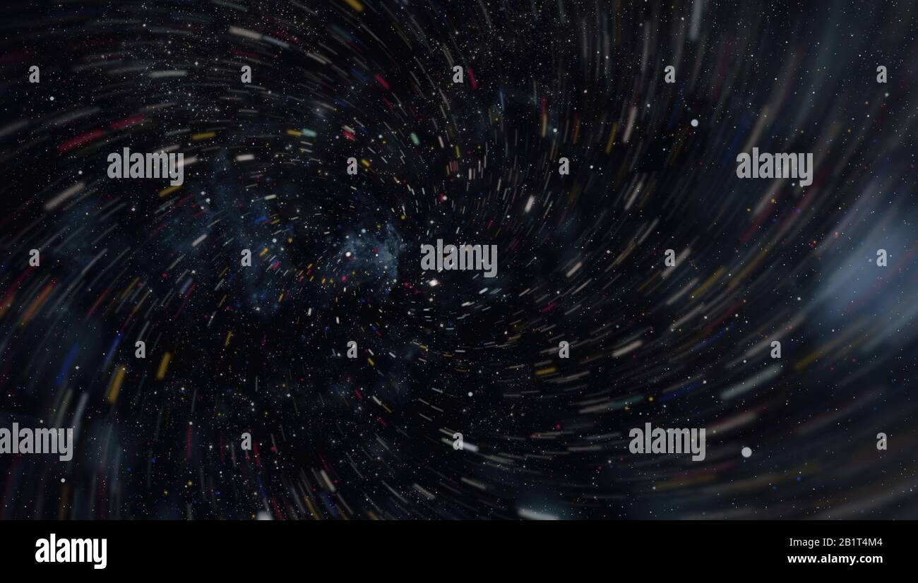 Colorful Starry Night Sky Outer Space background . Abstraction space ...