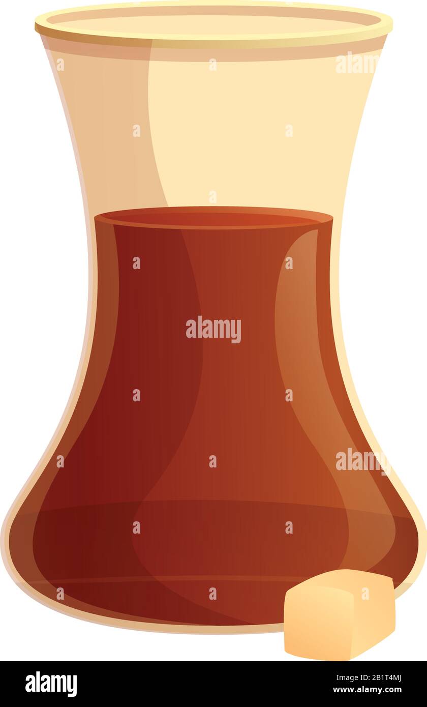 Turkish coffee icon. Cartoon of turkish coffee vector icon for web ...