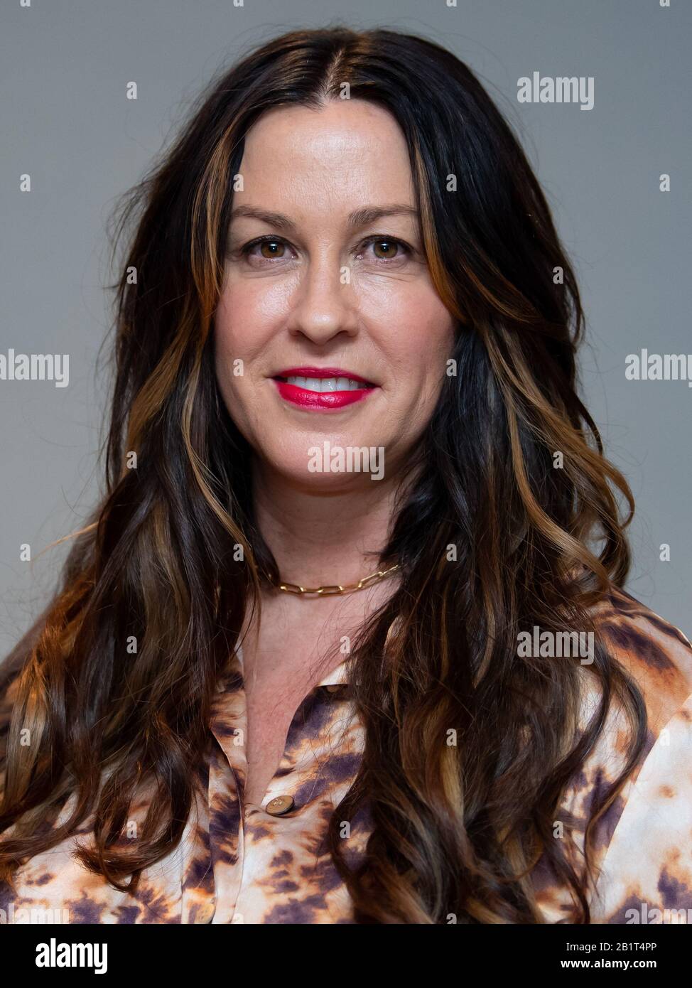 27 February 2020, Bavaria, Munich: Alanis Morissette, Canadian singer ...