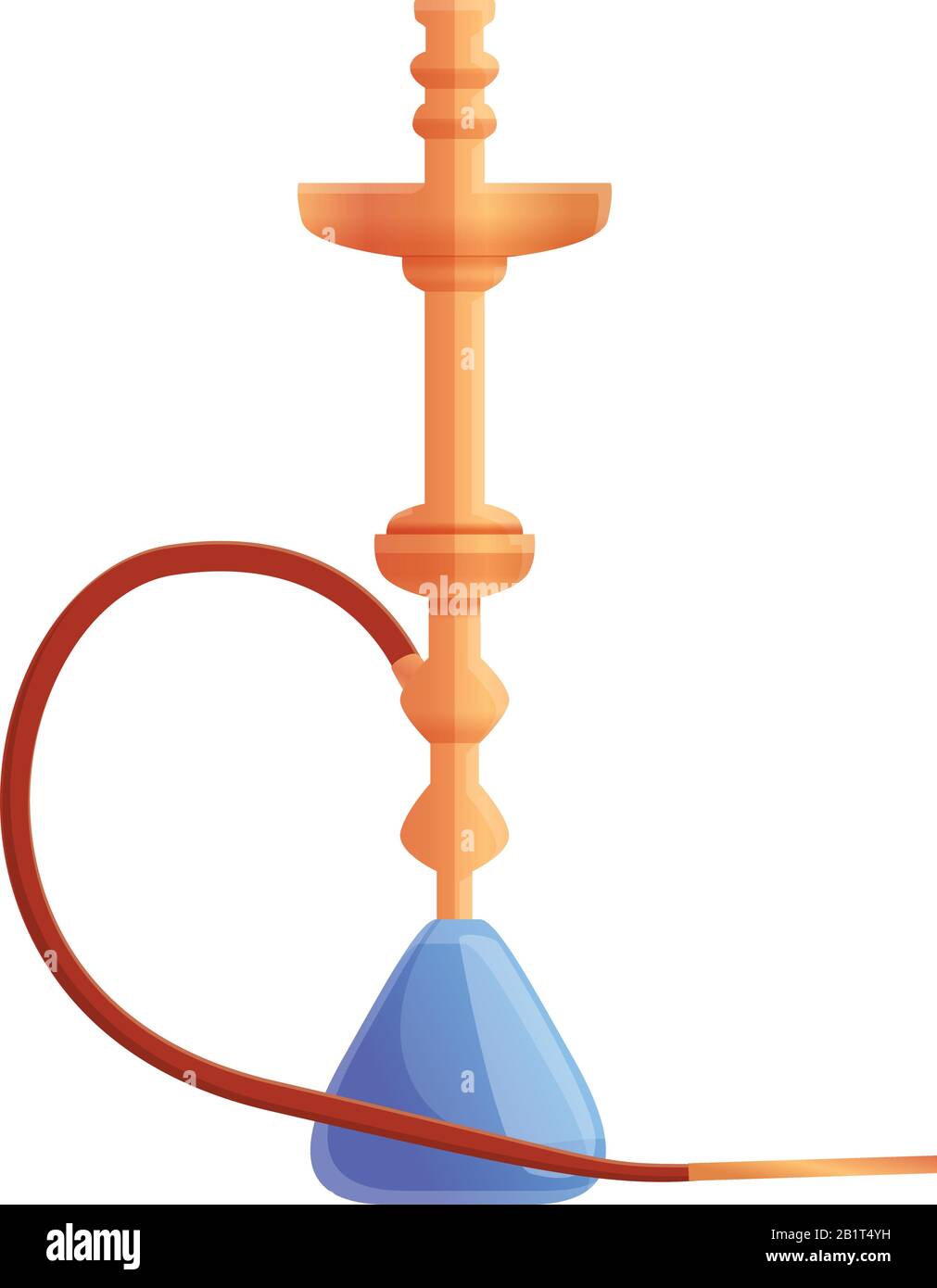 Hookah icon. Cartoon of hookah vector icon for web design isolated on ...