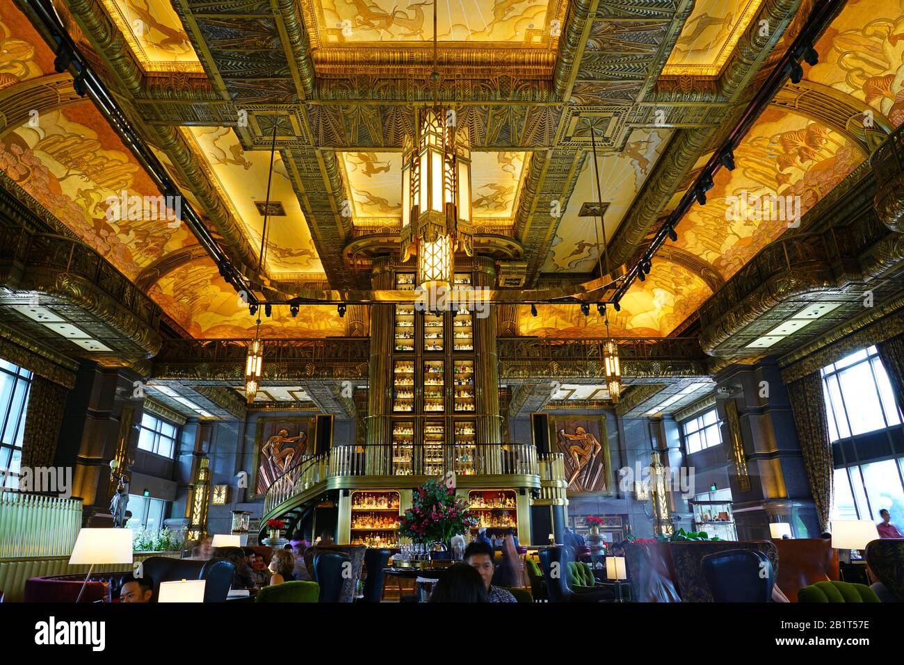 SINGAPORE -9 DEC 2019- View of Parkview Square, a high-rise office ...