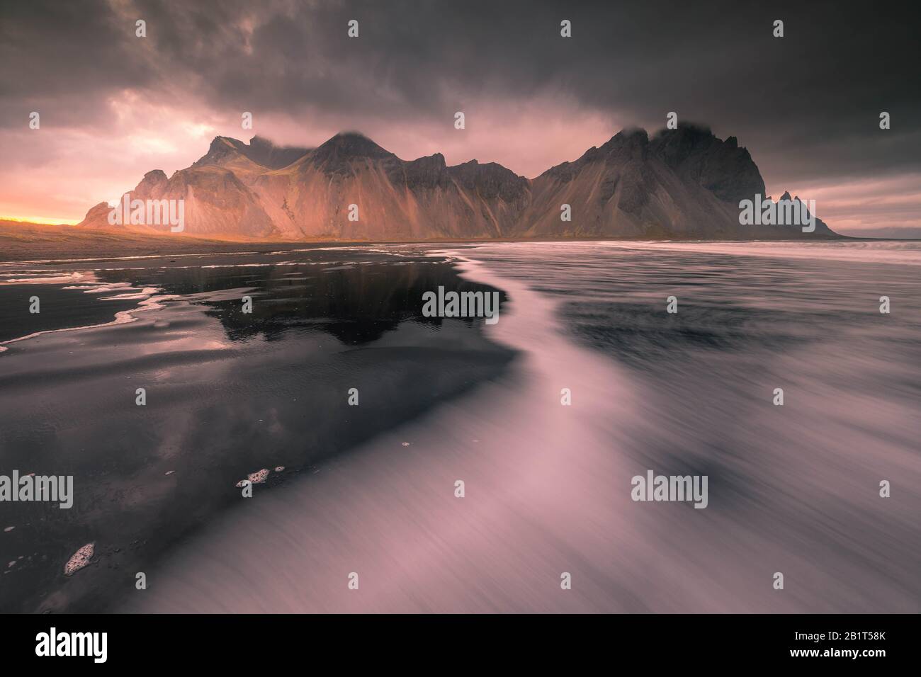 Stokksnes Beach Iceland High Resolution Stock Photography and Images ...