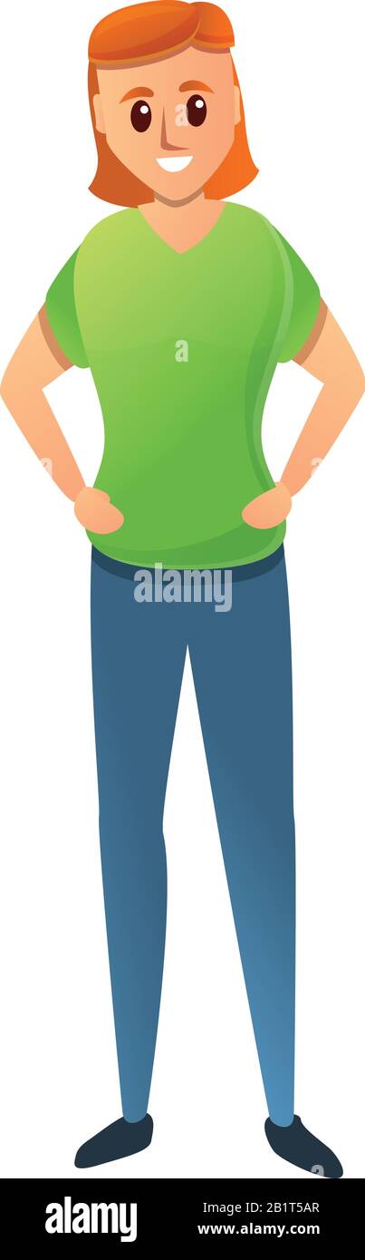 Adolescent icon. Cartoon of adolescent vector icon for web design ...