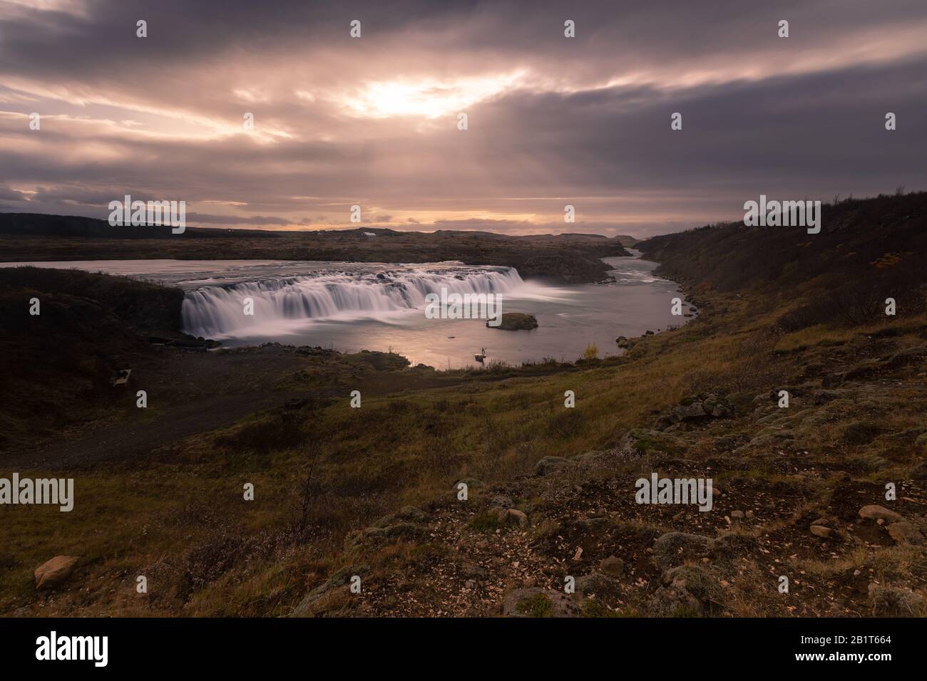 Faxafoss waterfall hi-res stock photography and images - Alamy