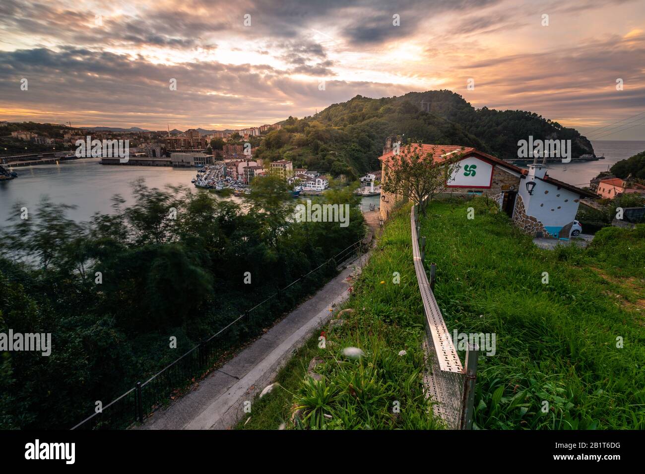 Fishermen town of Pasaia at the Basque Country Stock Photo - Alamy