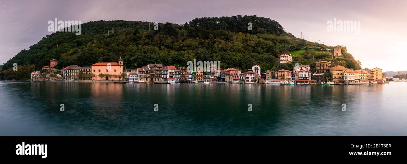 Fishermen town of Pasaia at the Basque Country Stock Photo - Alamy