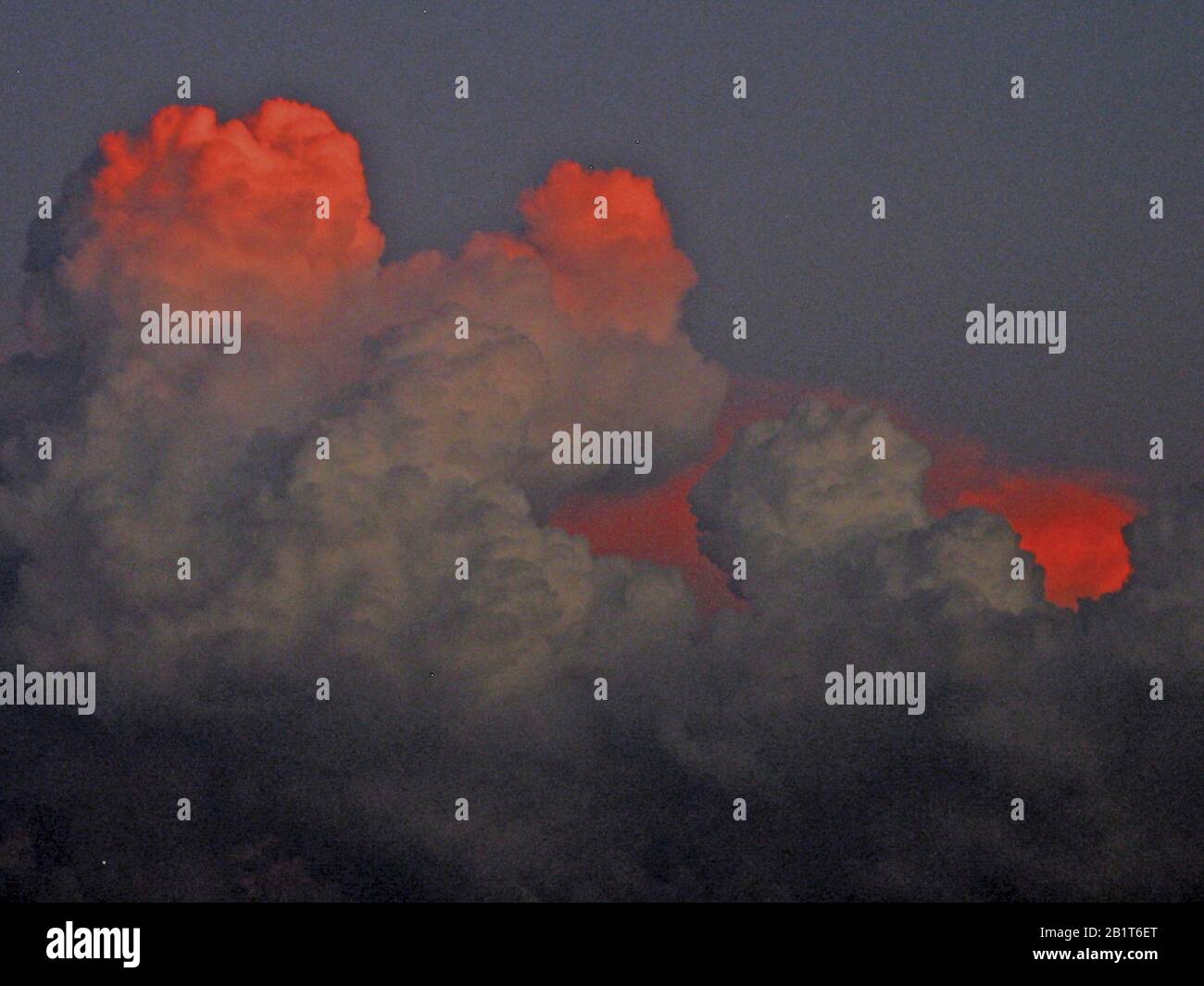 Black and red clouds hi-res stock photography and images - Alamy