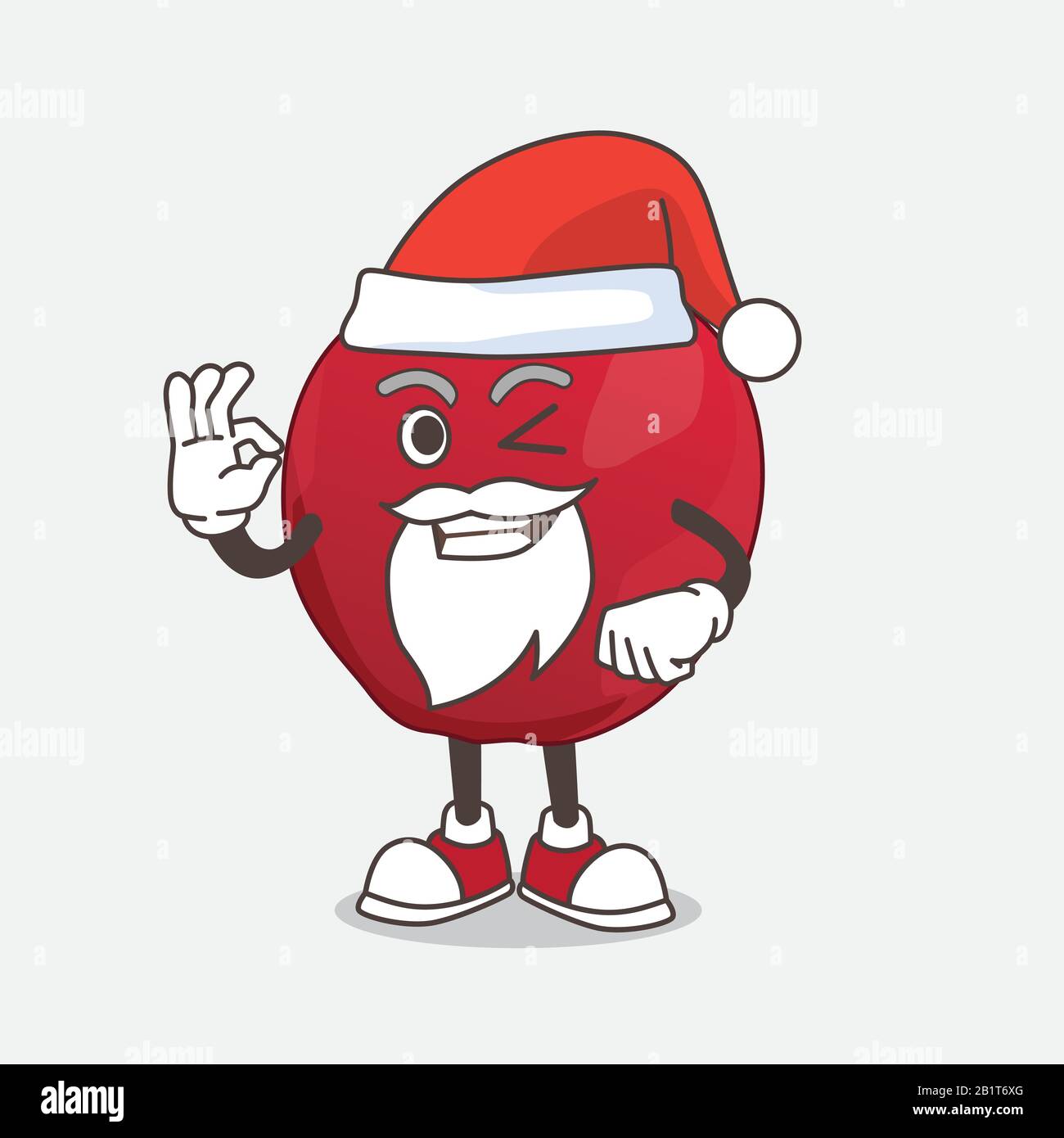 Apple cartoon mascot character vector Stock Vector Image & Art - Alamy