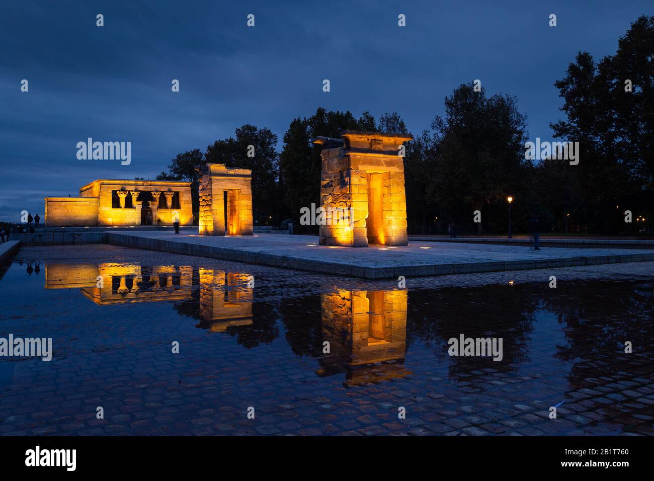 Temple of Debod in Madrid, Spain Stock Photo - Alamy