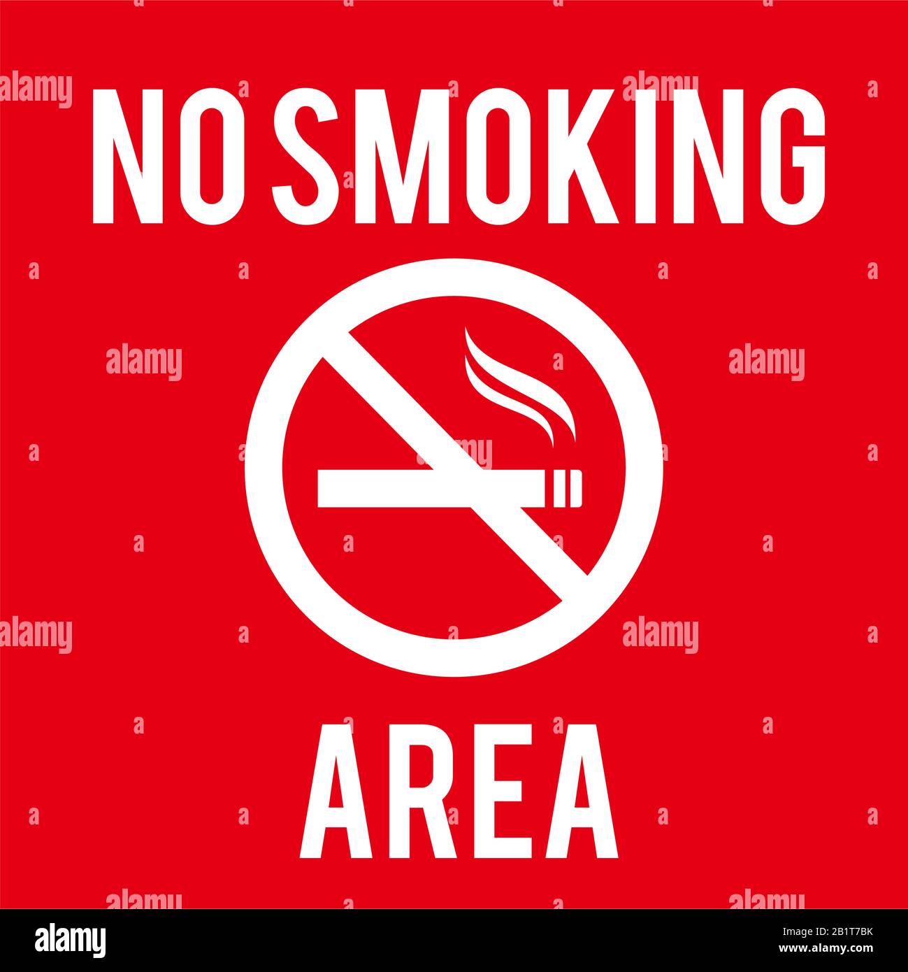 No Smoking Warning Sign Icon vector illustration for graphic and web ...