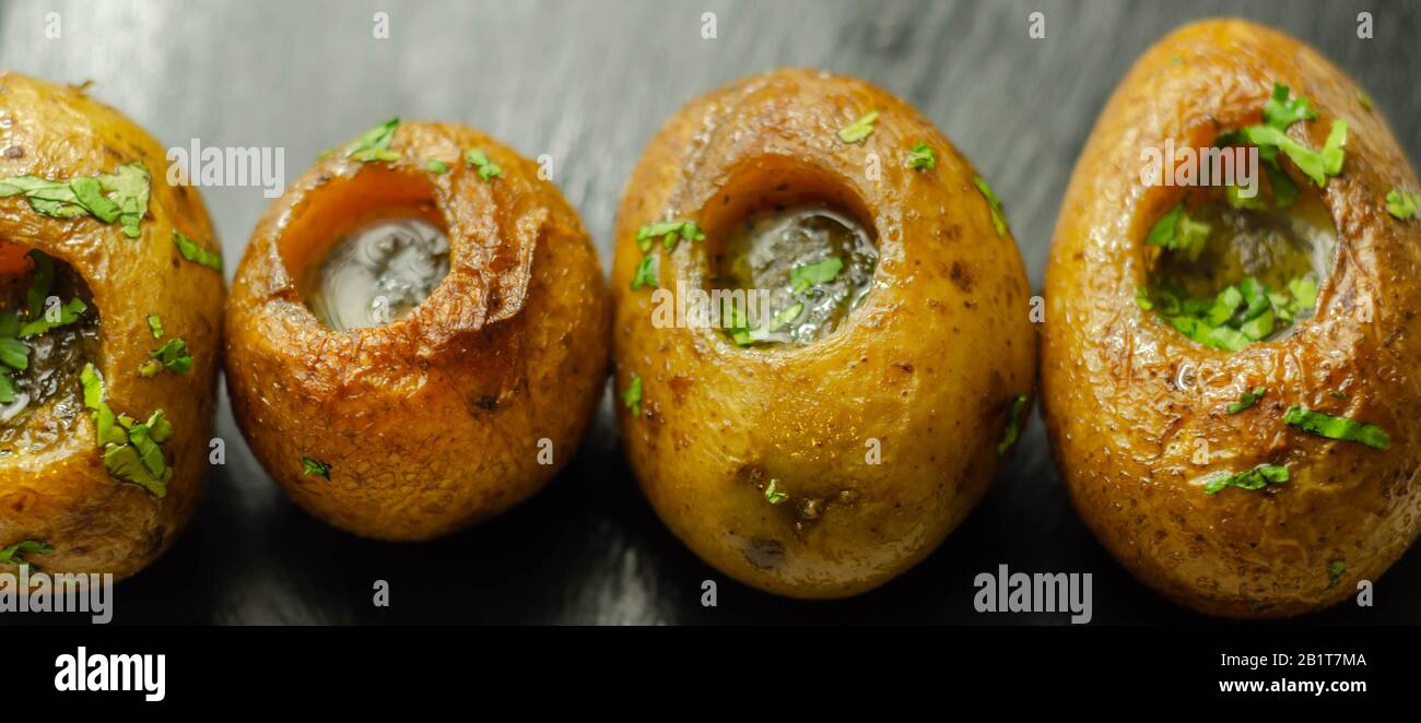 Jacket Potato Oven High Resolution Stock Photography and Images - Alamy
