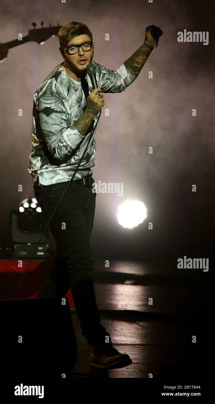 James Arthur performs at Liverpool Echo Arena credit Ian Fairbrother ...