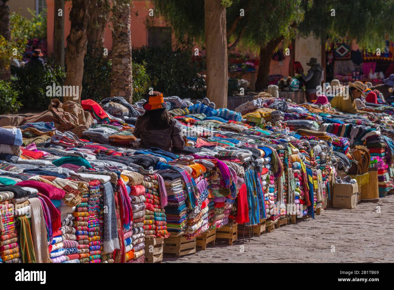 Weekend-market in Purmamarca, Quebrada de Humahuaca, UNESCO World ...