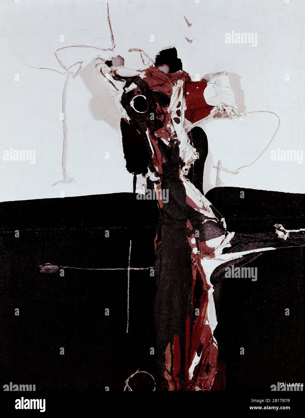 COMPOSICION. Author: MANUEL MILLARES. Location: PRIVATE COLLECTION ...