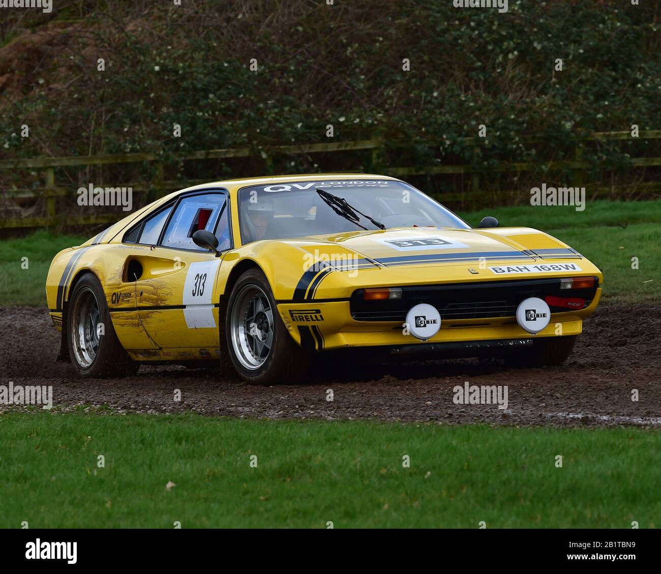 Mark Lester, Ferrari 308 GTB, Race Retro, NAEC, National Agricultural ...