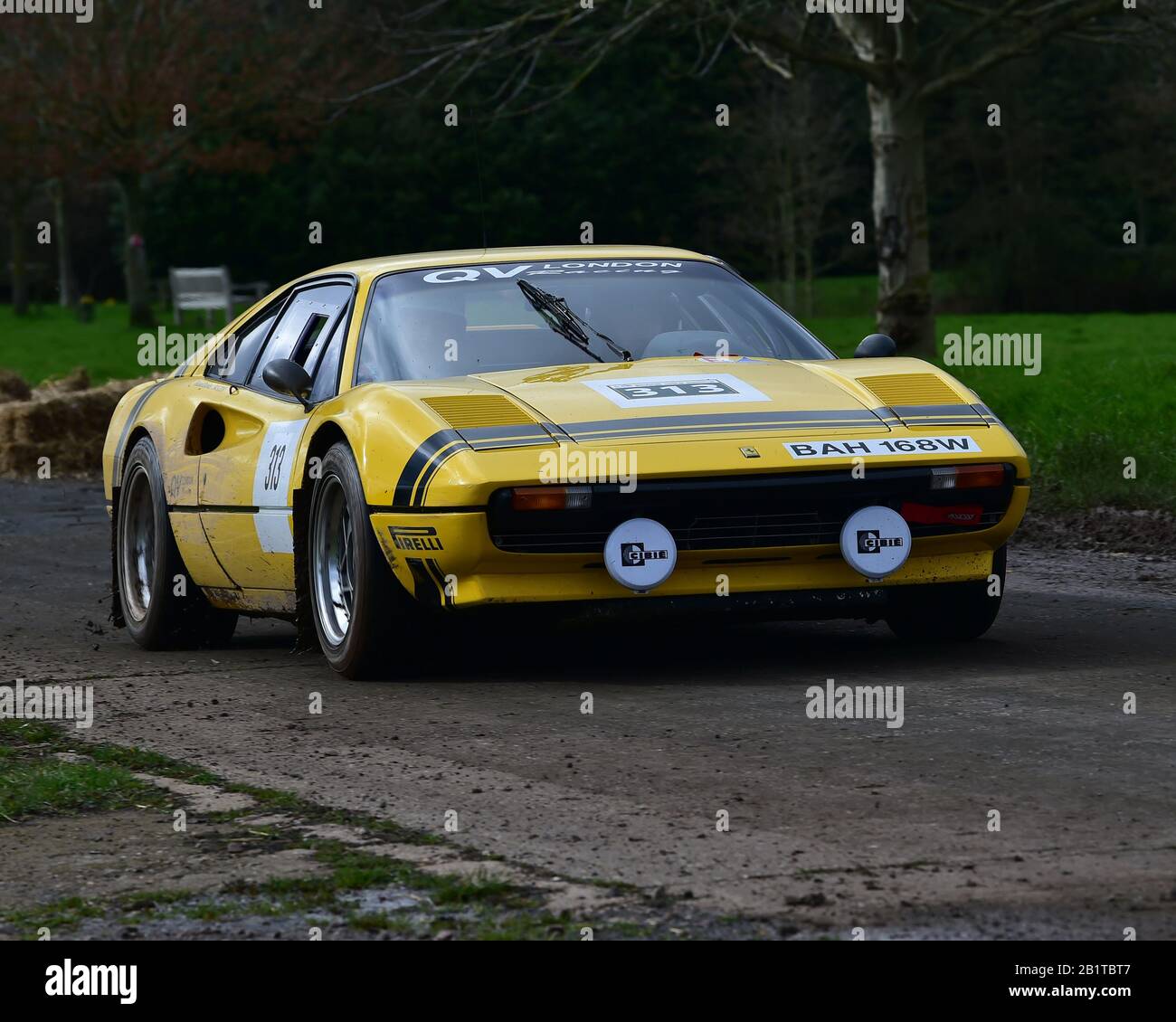 Mark Lester, Ferrari 308 GTB, Race Retro, NAEC, National Agricultural ...