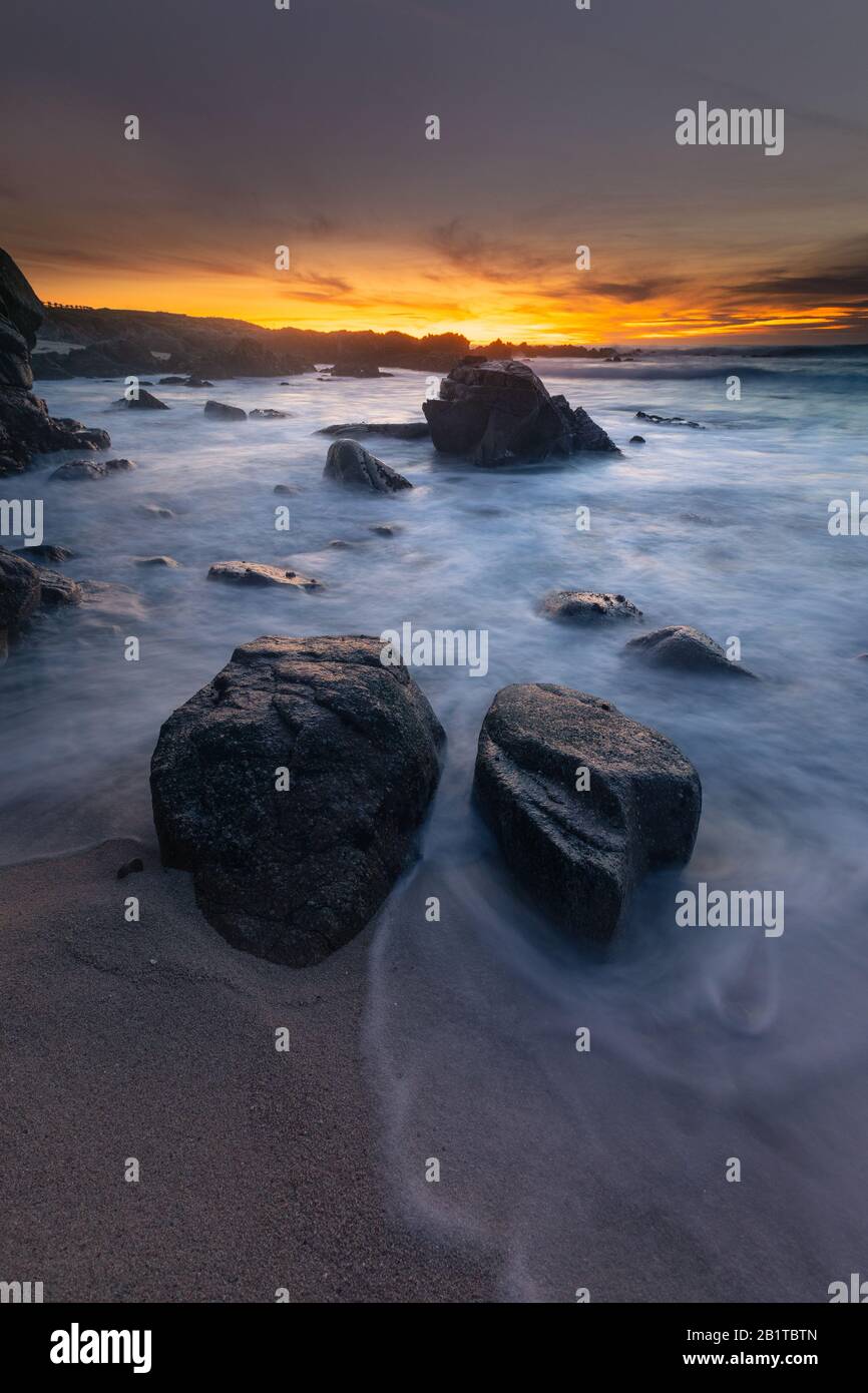 Monterey California Asilomar Beach High Resolution Stock Photography ...