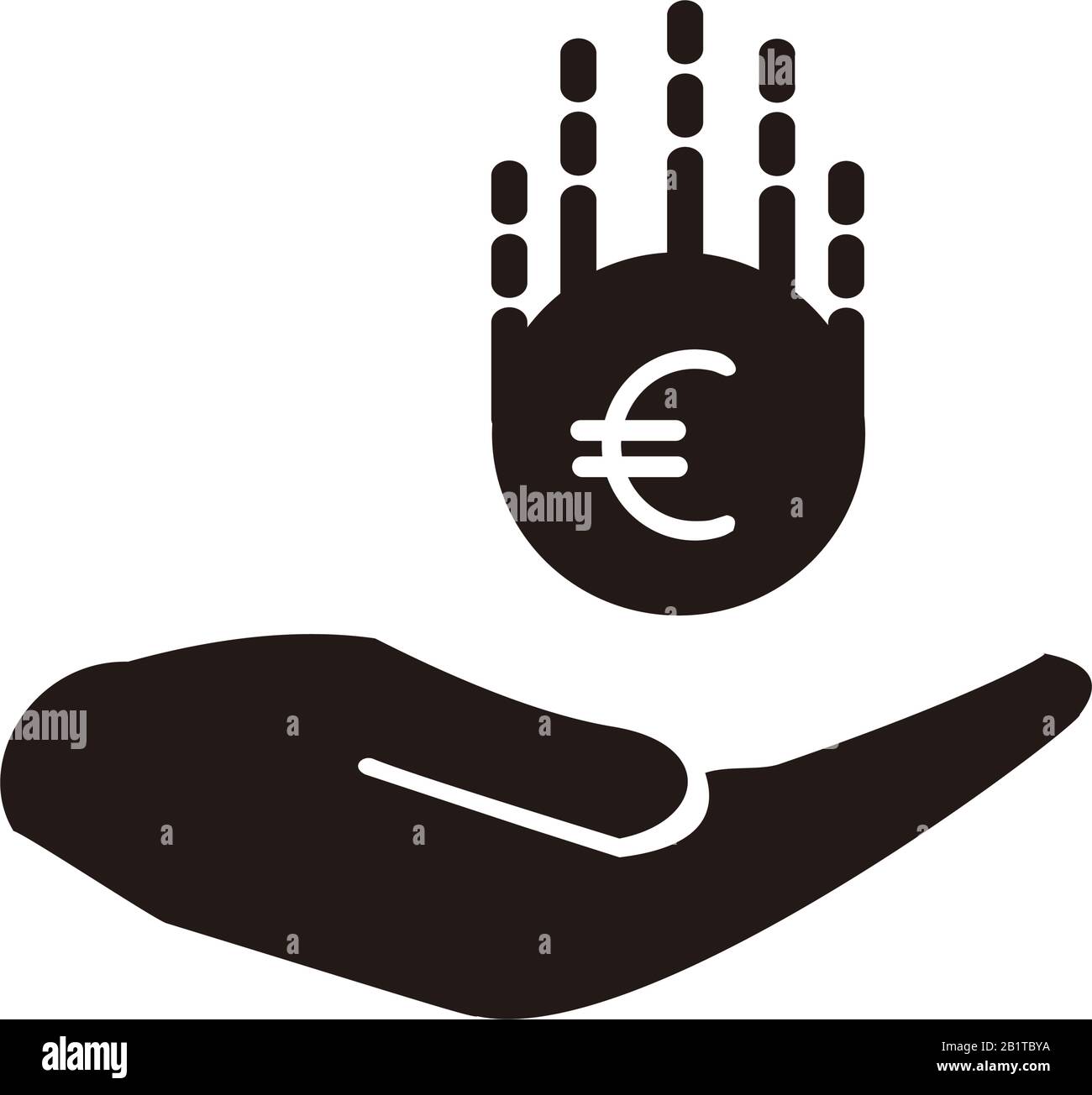 Euro Sign Icon, Euro vector illustration for graphic and web design ...