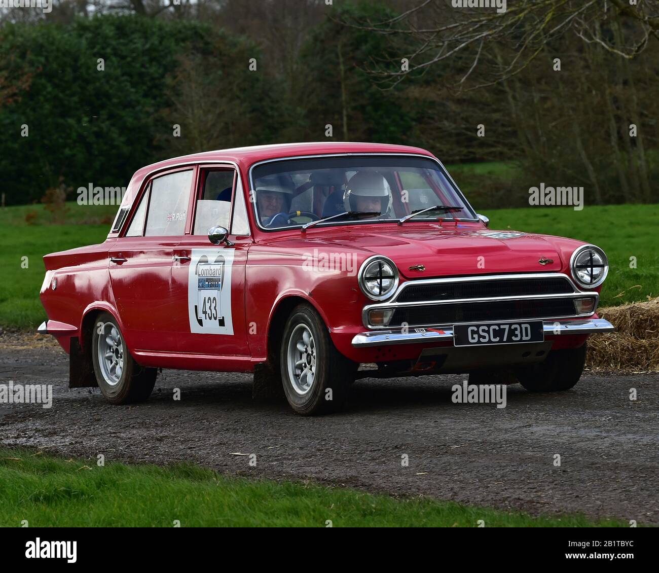 Roger Platt, Ford Cortina GT, Race Retro, NAEC, National Agricultural ...