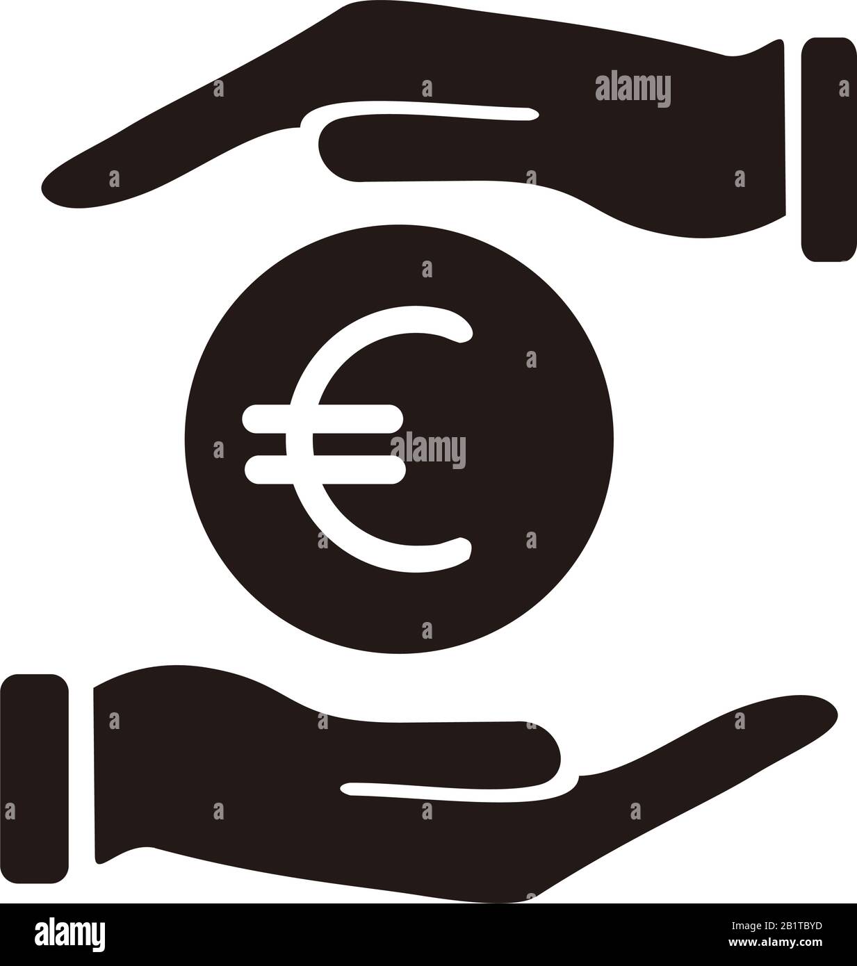 Euro Sign Icon, Euro vector illustration for graphic and web design ...