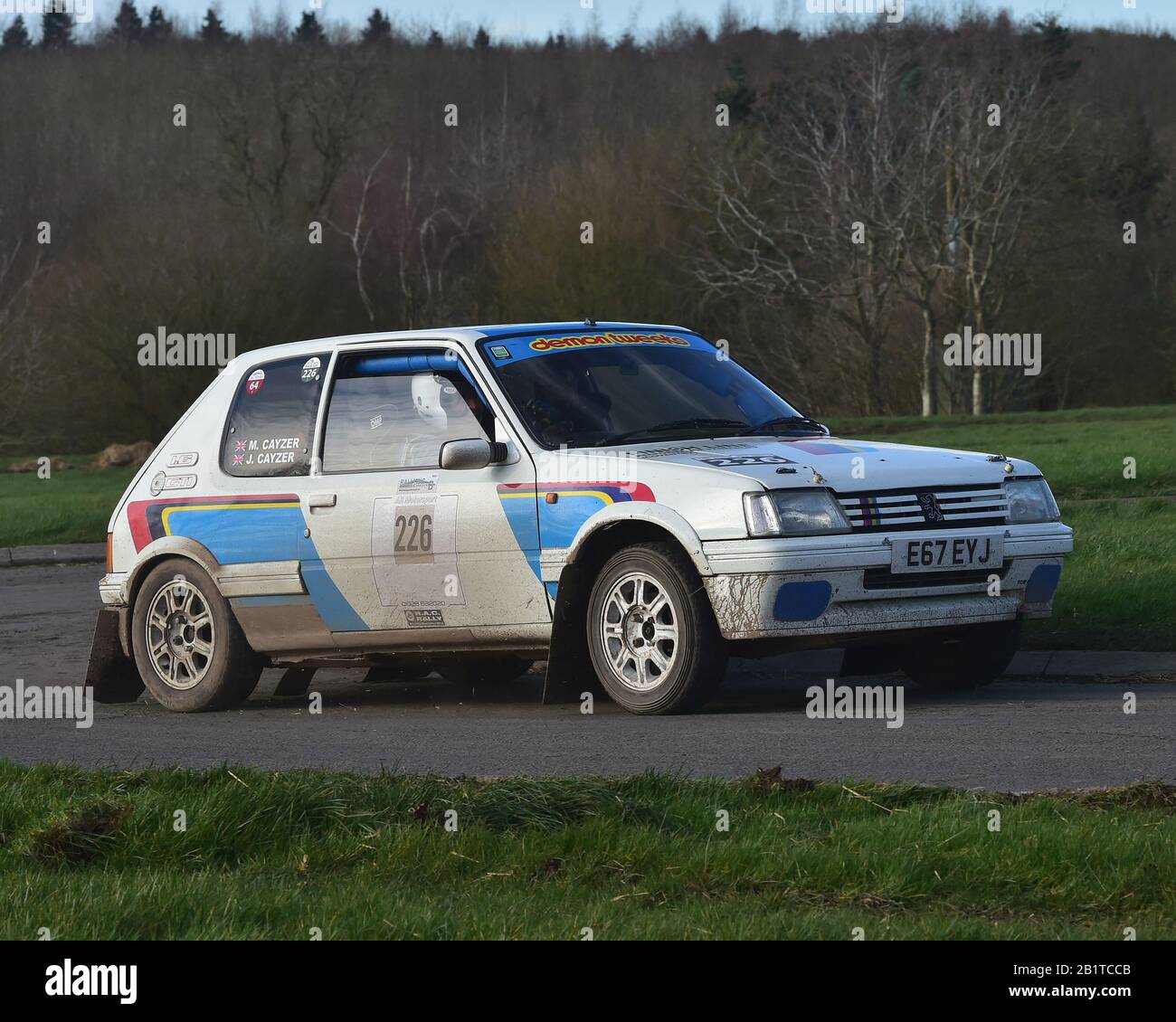 Martin Cayzer, Peugeot 205 GTi, Race Retro, NAEC, National Agricultural ...