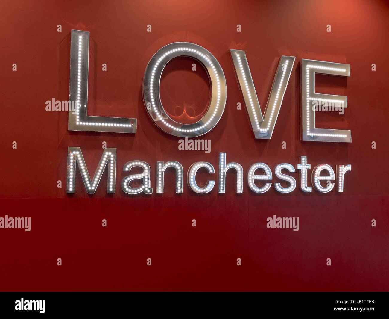 Manchester sign hi-res stock photography and images - Alamy