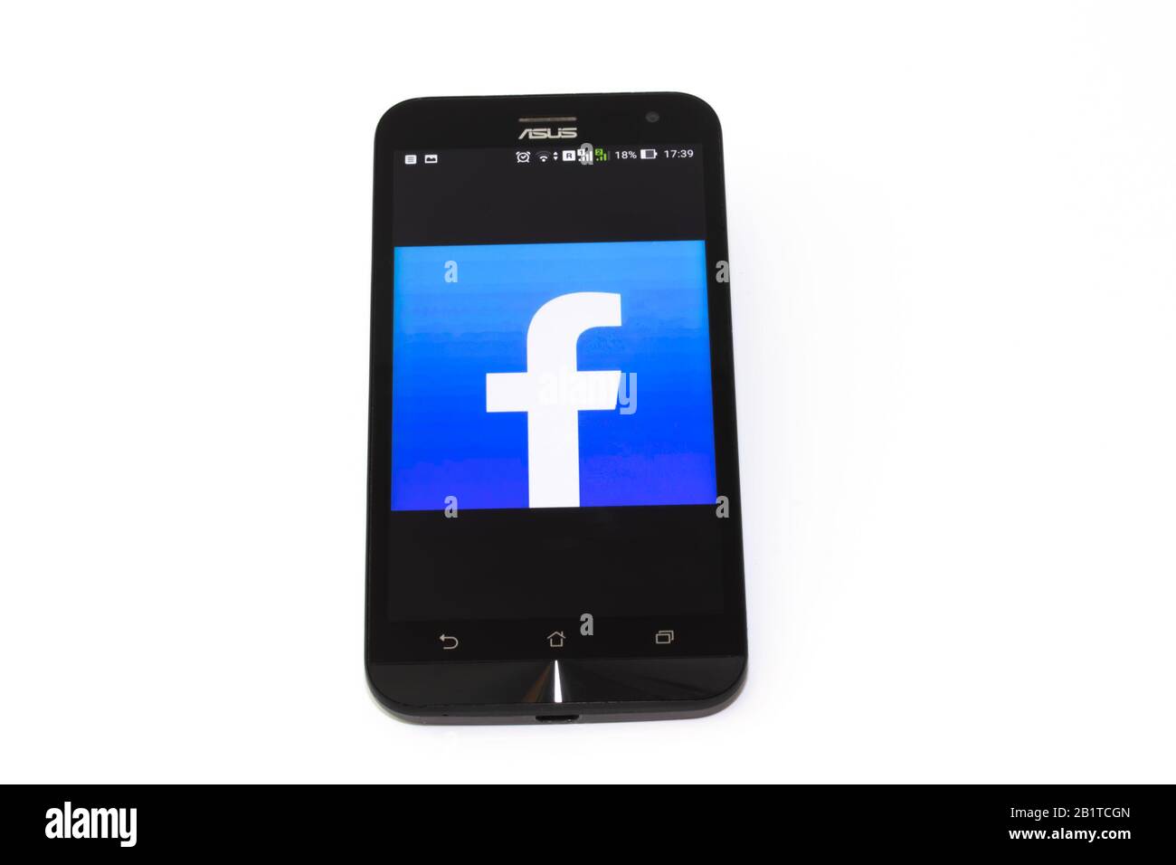 Facebook logo black and white hi-res stock photography and images - Alamy