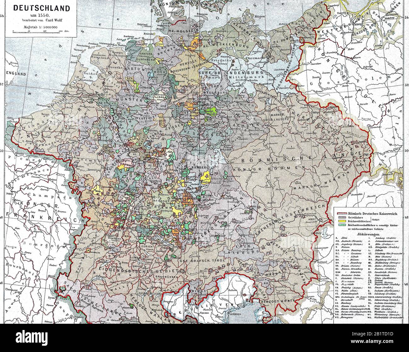 Landkarte deutschland hi-res stock photography and images - Alamy