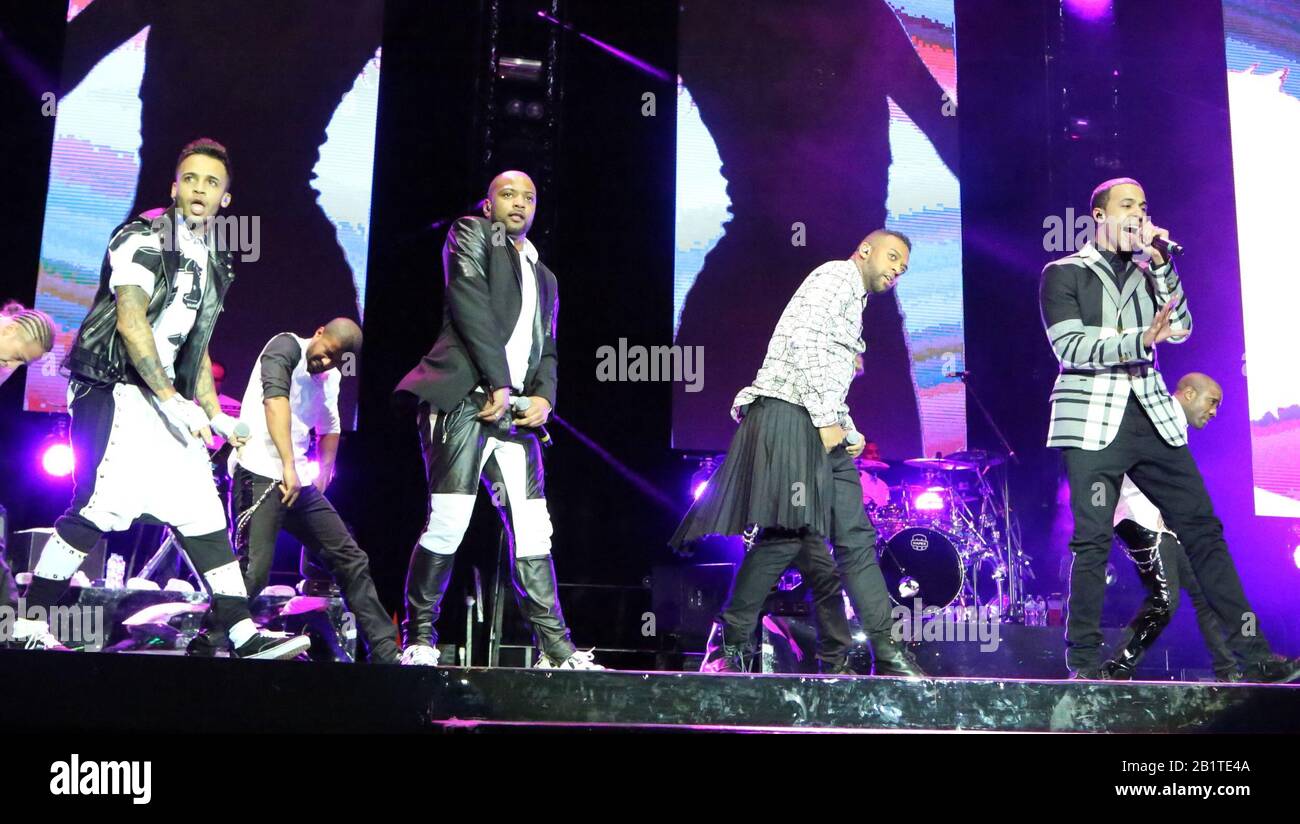 JLS FINAL TOUR Credit Ian Fairbrother/Alamy Stock Photos Stock Photo ...