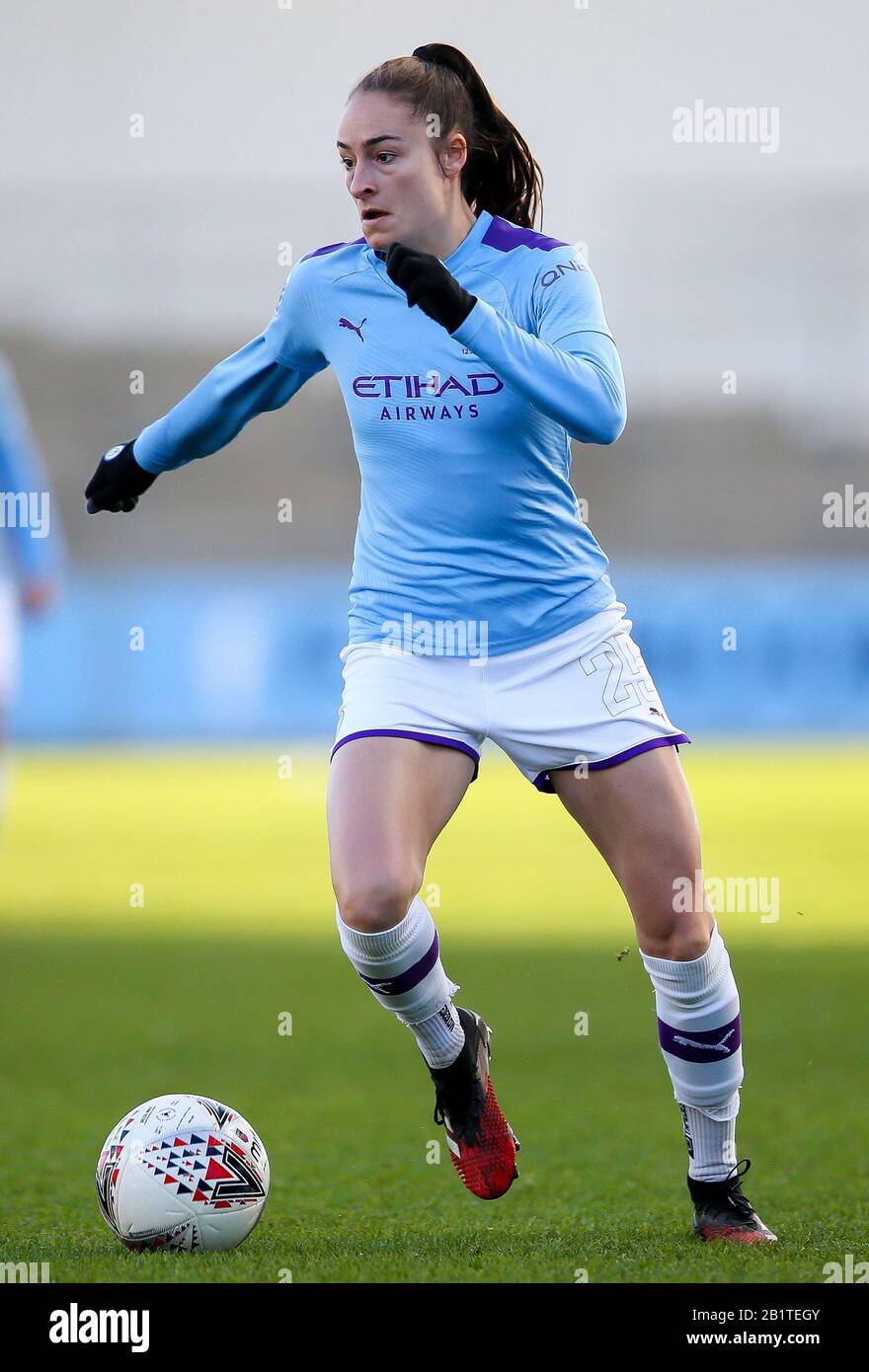 Manchester City's Emma Bissell during the Women's FA Cup fifth round ...