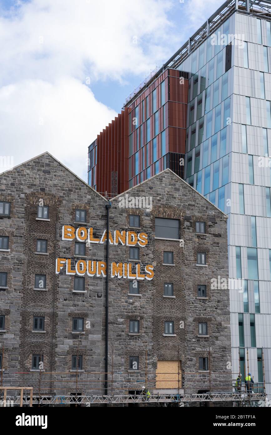 Dublin docklands google building hi-res stock photography and images ...