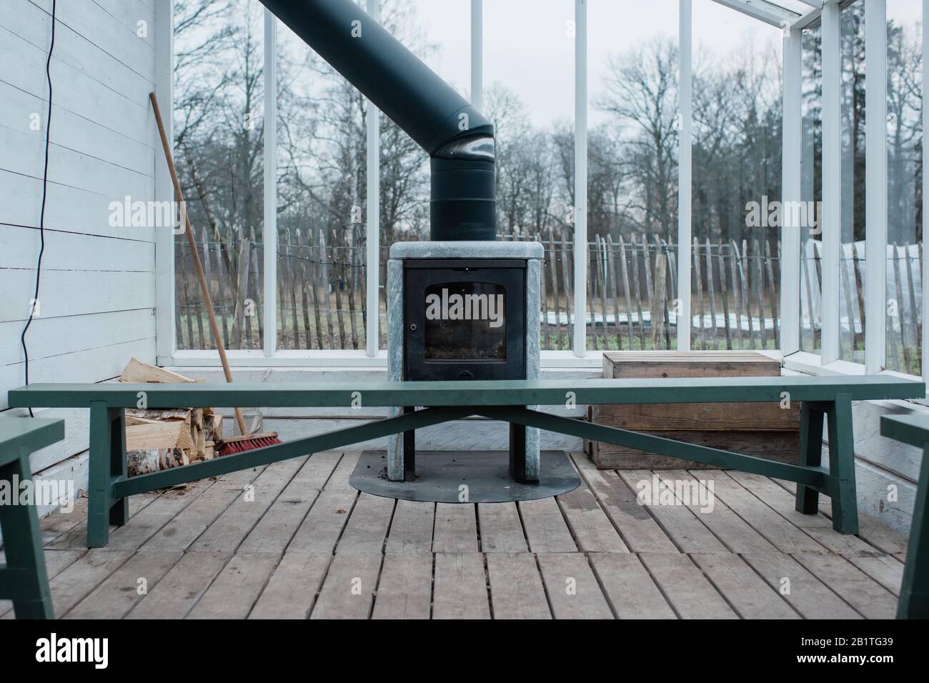 Outdoor wood burner hi-res stock photography and images - Alamy