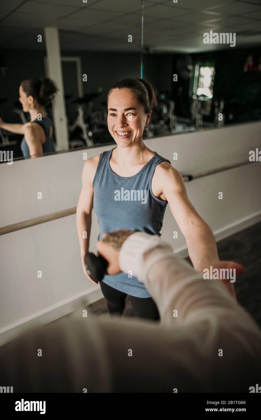 Person trainer hi-res stock photography and images - Alamy