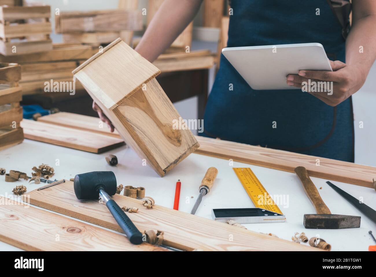 DIY woodworking and furniture making and craftsmanship and handwork ...