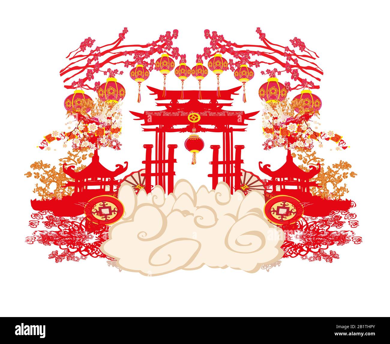 Mid-Autumn Festival for Chinese New Year Stock Photo - Alamy