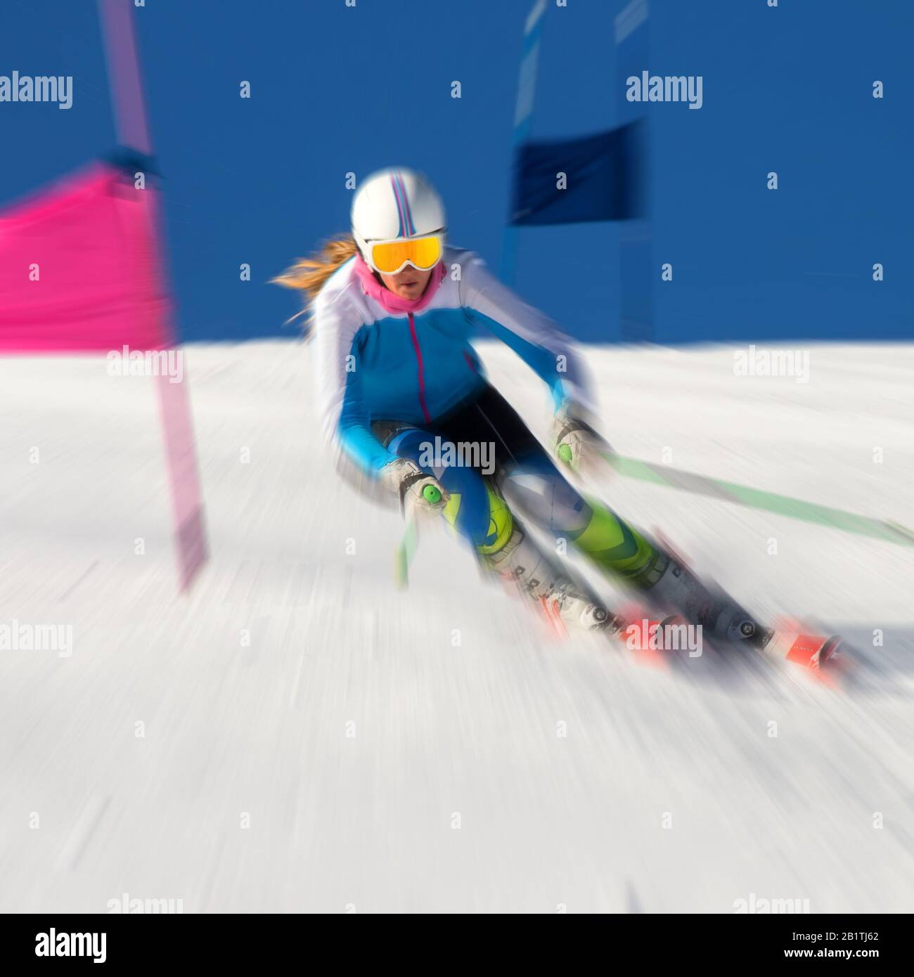 Super giant slalom hi-res stock photography and images - Alamy