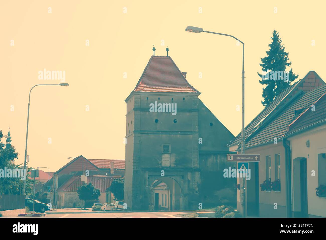 The "Upper Gate", the only remaining fortification gate, and Sturova ...